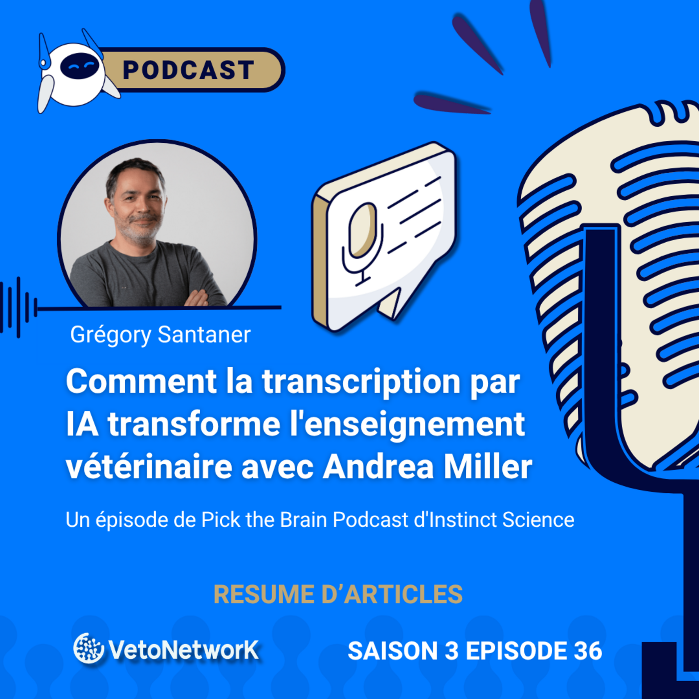 🎓 Comment la transcription par IA transforme l'enseignement vétérinaire ...