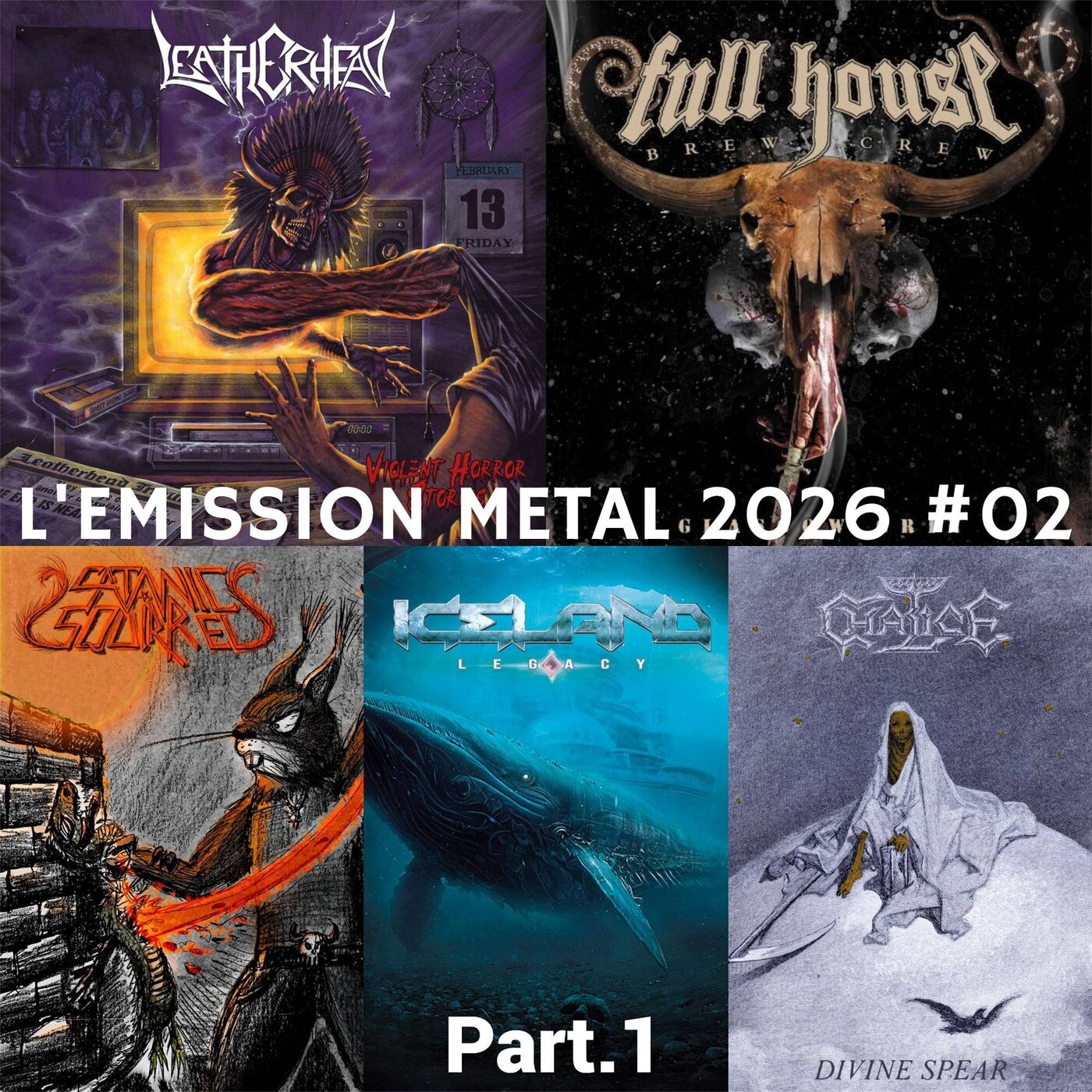 EMISSION METAL 2026 #02 Part.1: Leatherhead, Satanic Squirrel, Iceland ...