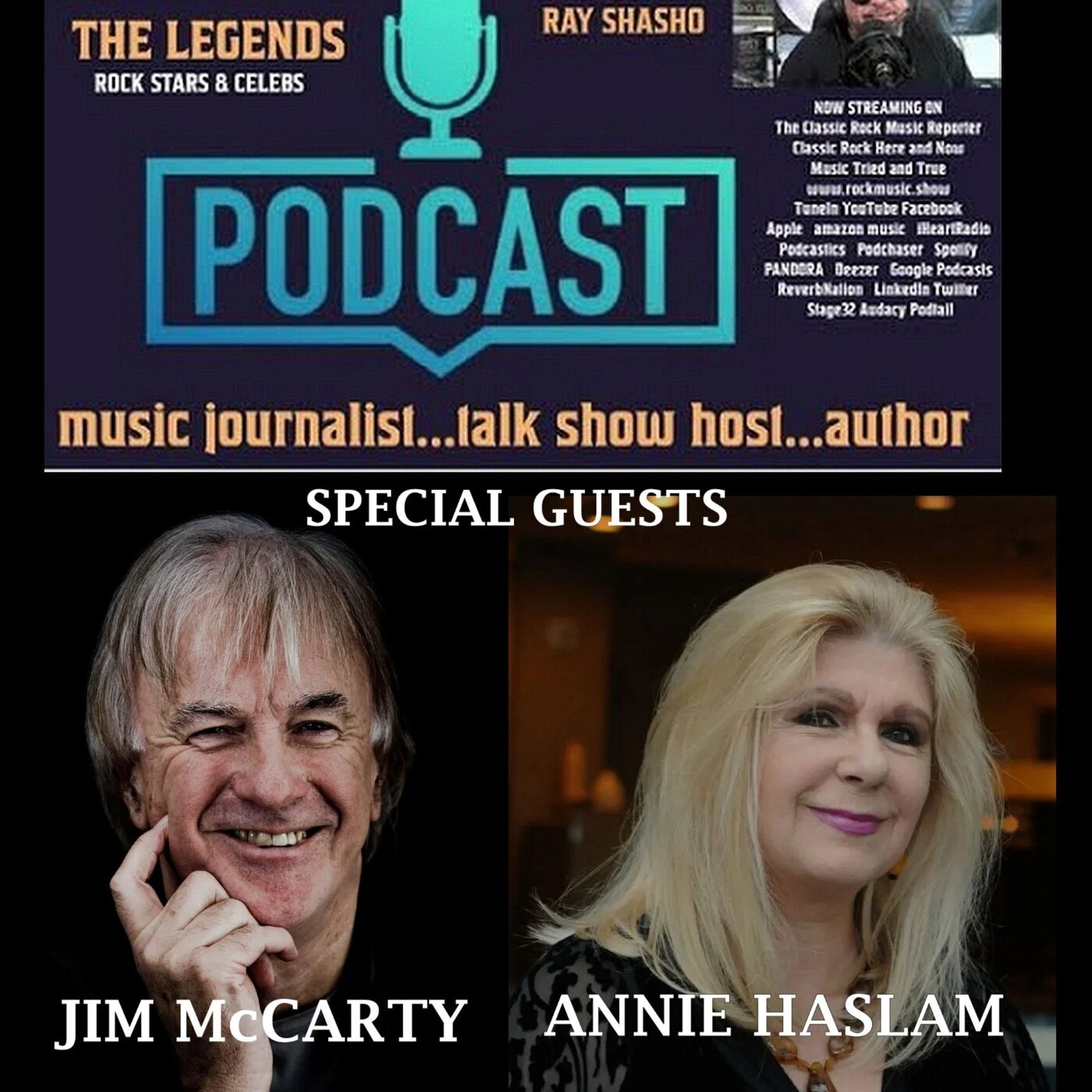 Jim McCarty & Annie Haslam Talk History of Renaissance on Interviewing the Legends • Podcast ...