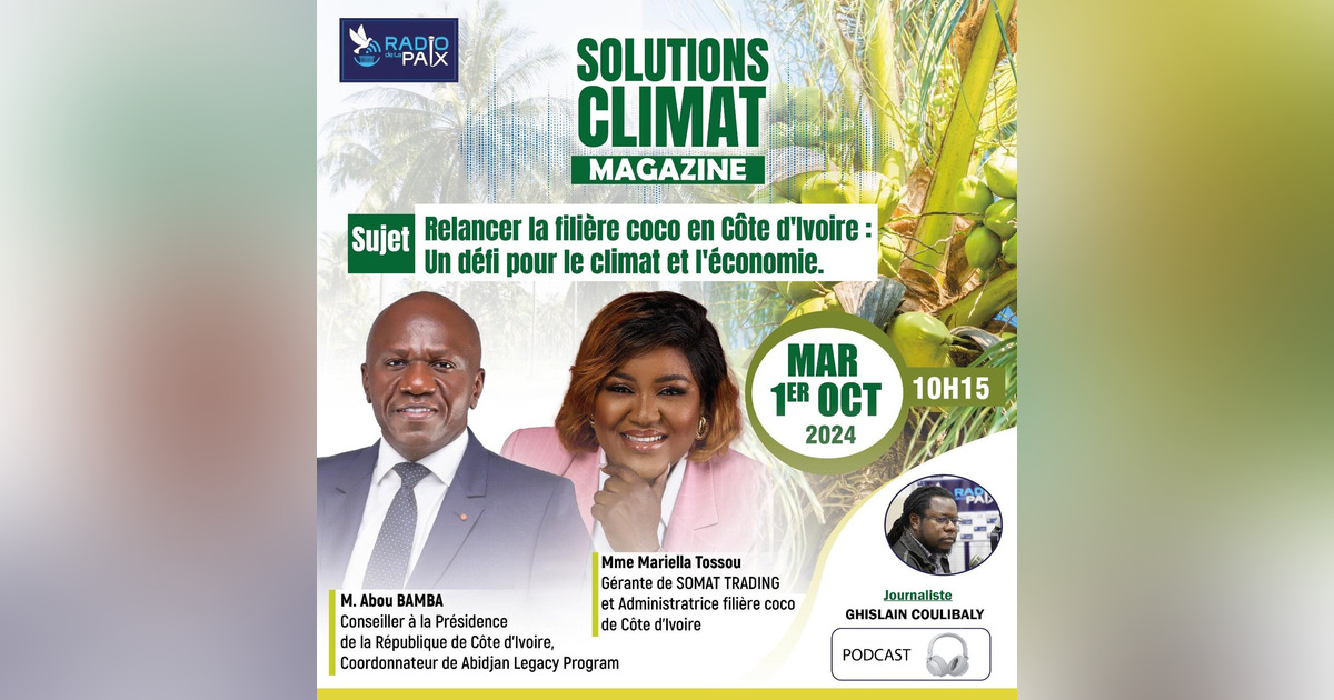 SOLUTIONS CLIMAT • Podcast • G cool Podcast