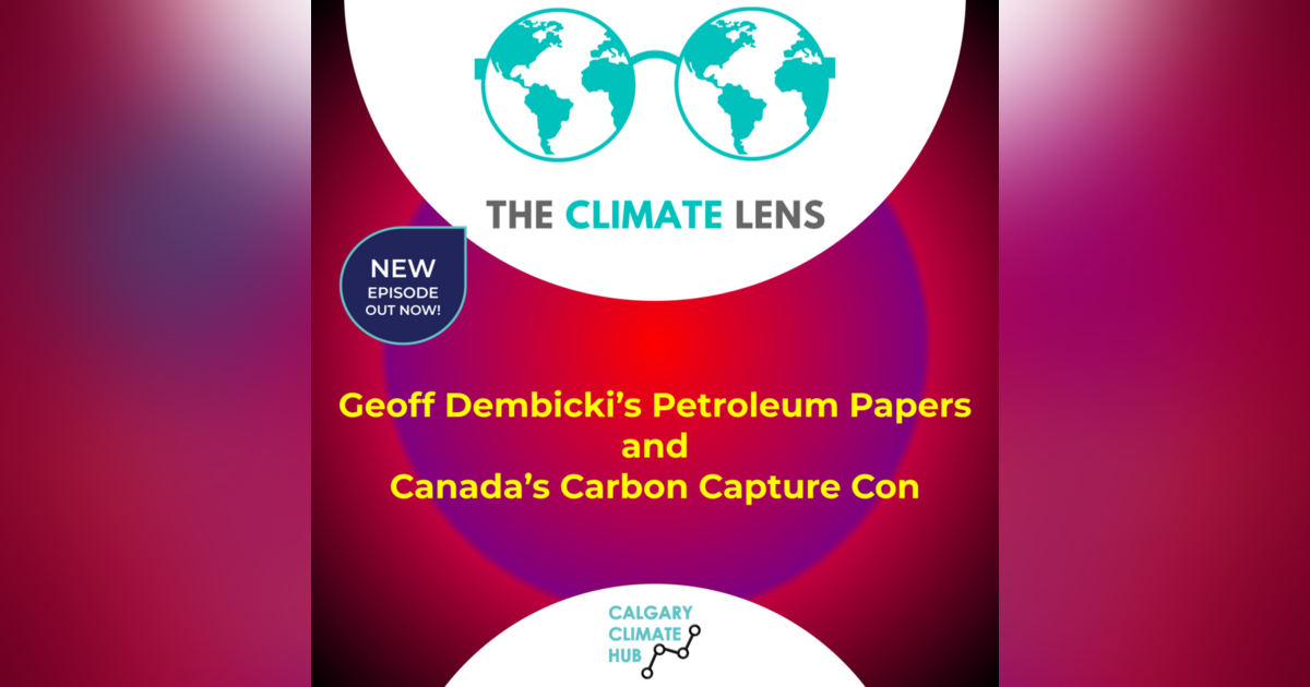 Geoff Dembicki's Petroleum Papers & Canada's Carbon Capture Con ...