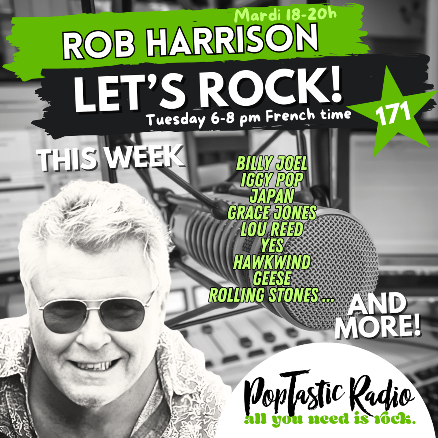 Rob Harrison Let's Rock! #171 060125 • Podcast • Rob Harrison