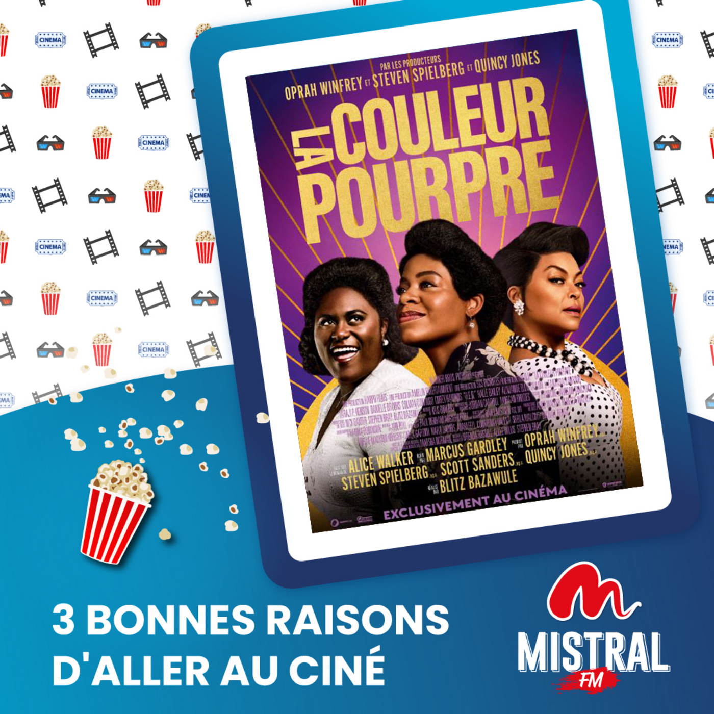Les 3 bonnes raisons d'aller voir " La Couleur Pourpre " – MISTRAL FM ...