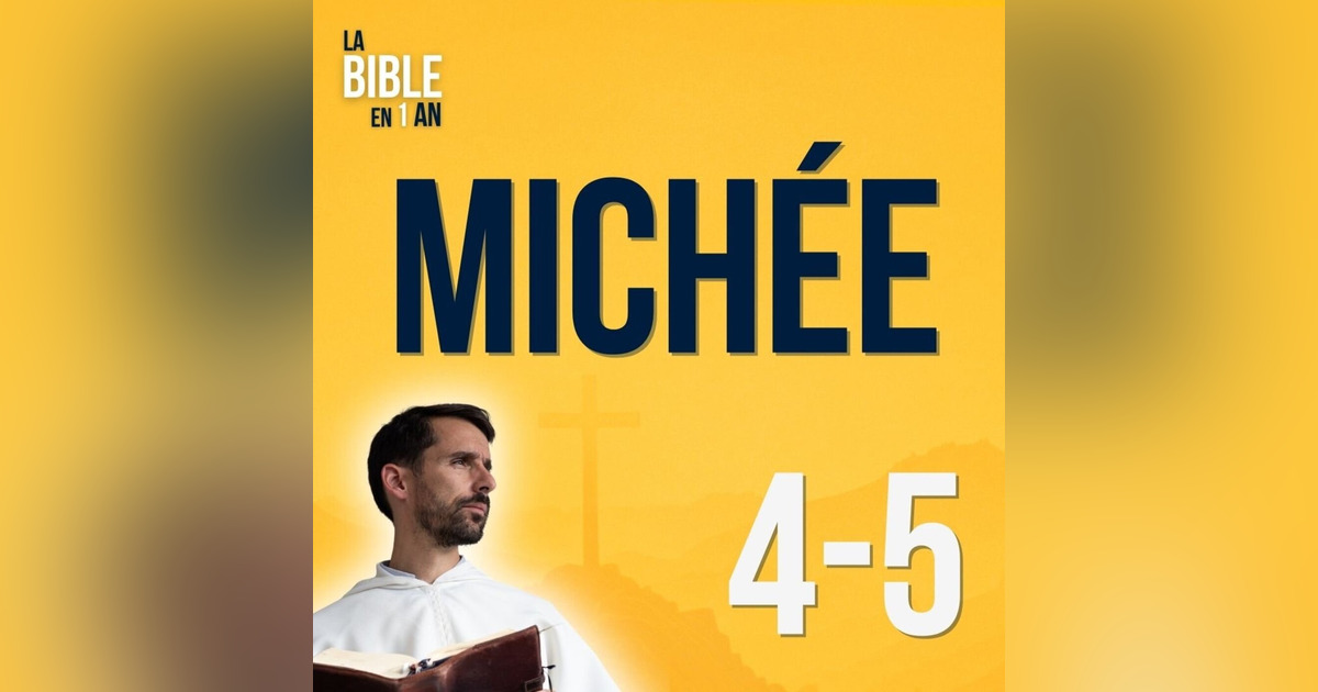 J141 - Michée annonce un roi venu d’éternité - soir ☾ • Podcast • La Bible en 1 an • La Bible en ...