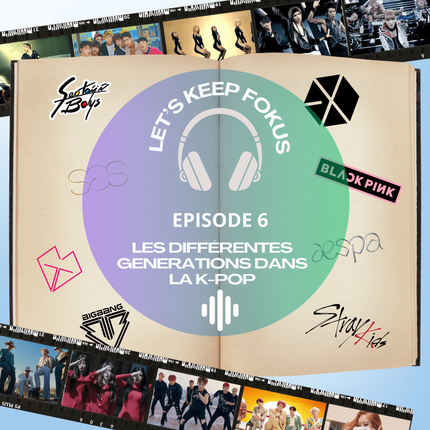 Les Différentes Générations dans la KPOP • Podcast • Let's Keep FoKus