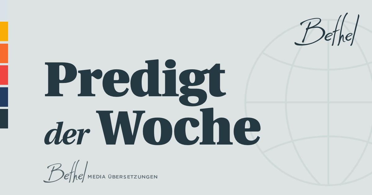 3. APR 2022 | Feuertaufe • Podcast • Bethel Redding Predigt der Woche